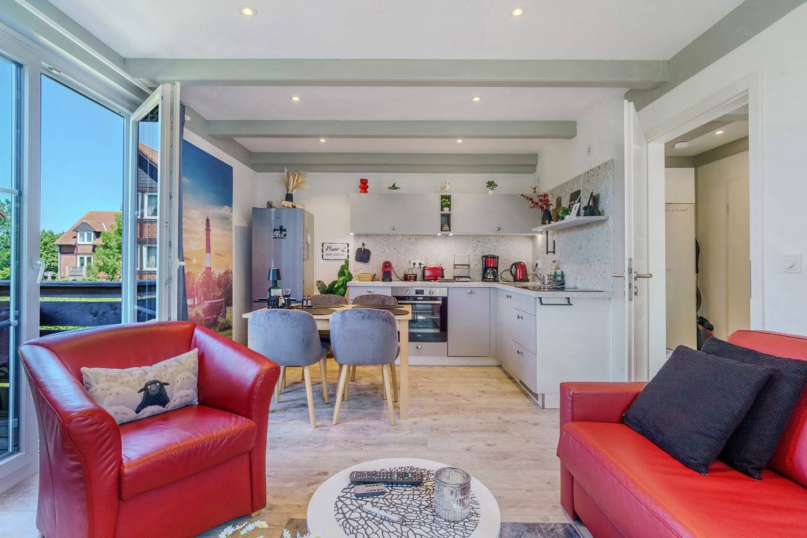 42 M² Ferienwohnung ∙ 1 Schlafzimmer ∙ 2 Gäste - Pellworm