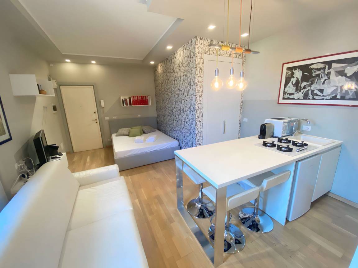 40 M² Apartamento ∙ 1 Habitación ∙ 2 Huéspedes - Milán