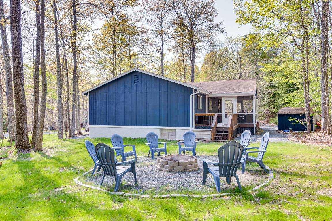 102 M² House ∙ 3 Bedrooms ∙ 10 Guests - Pocono Pines, PA