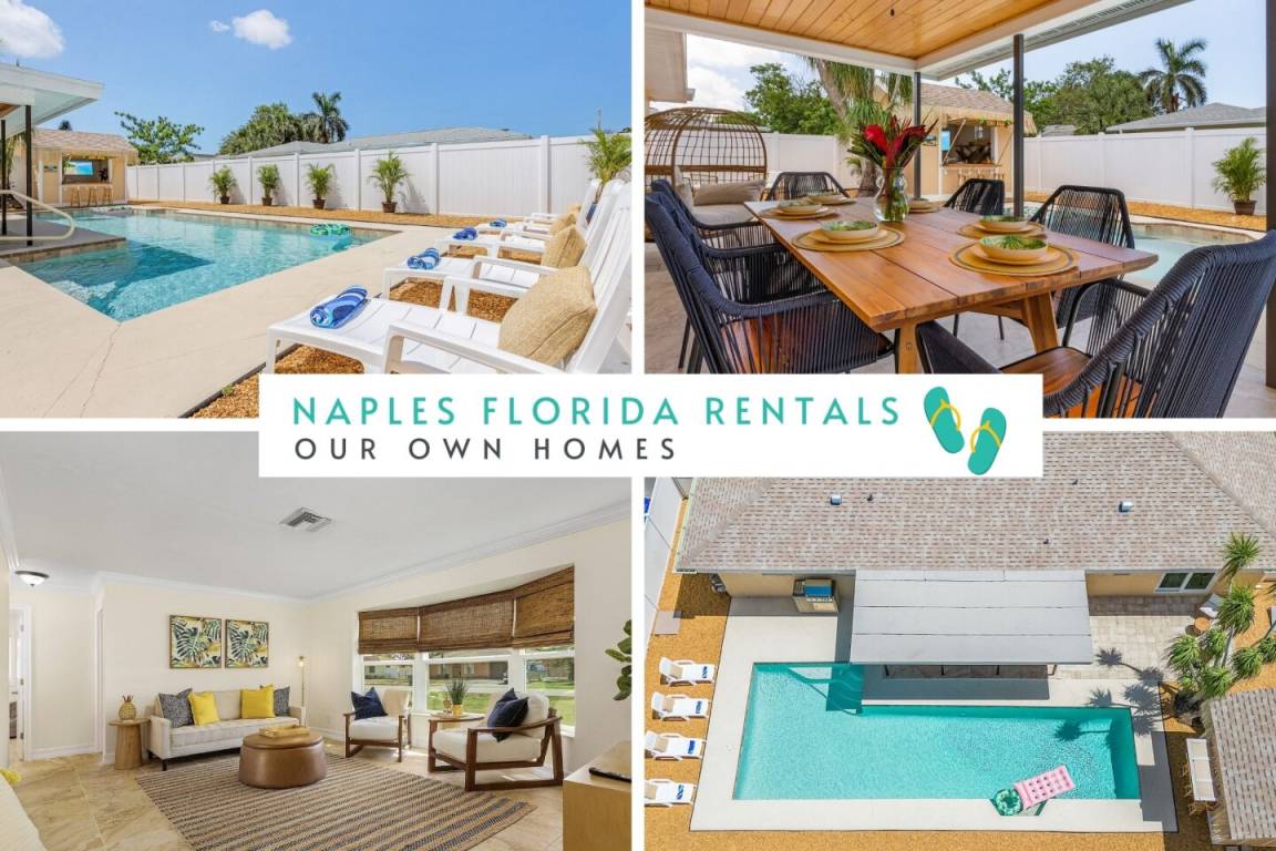 158 M² House ∙ 3 Bedrooms ∙ 8 Guests - Naples, FL