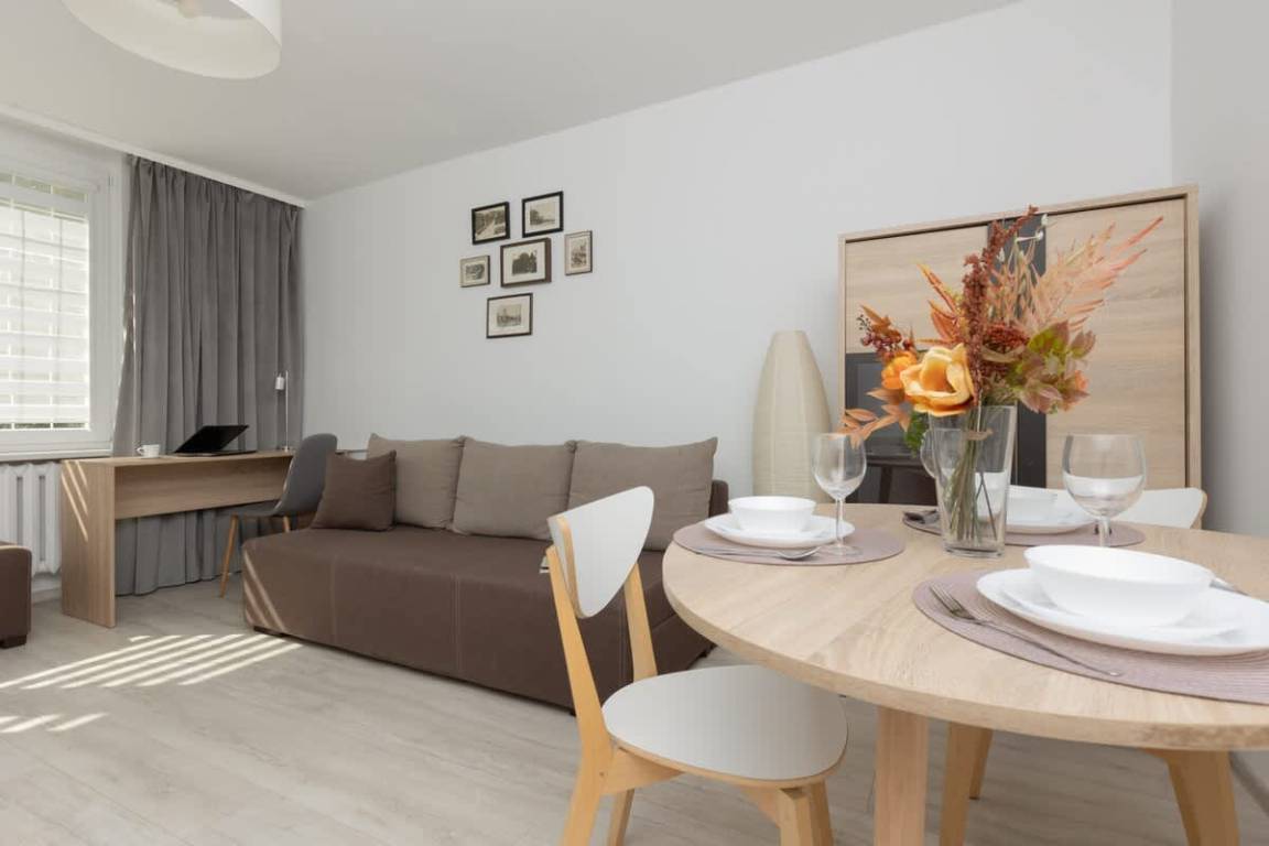 36 M² Apartamento ∙ 1 Habitación ∙ 4 Huéspedes - Varsovia