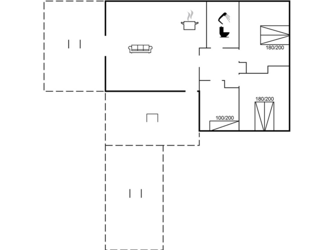 92 M² Huis ∙ 1 Slaapkamer ∙ 5 Gasten - Blåvand