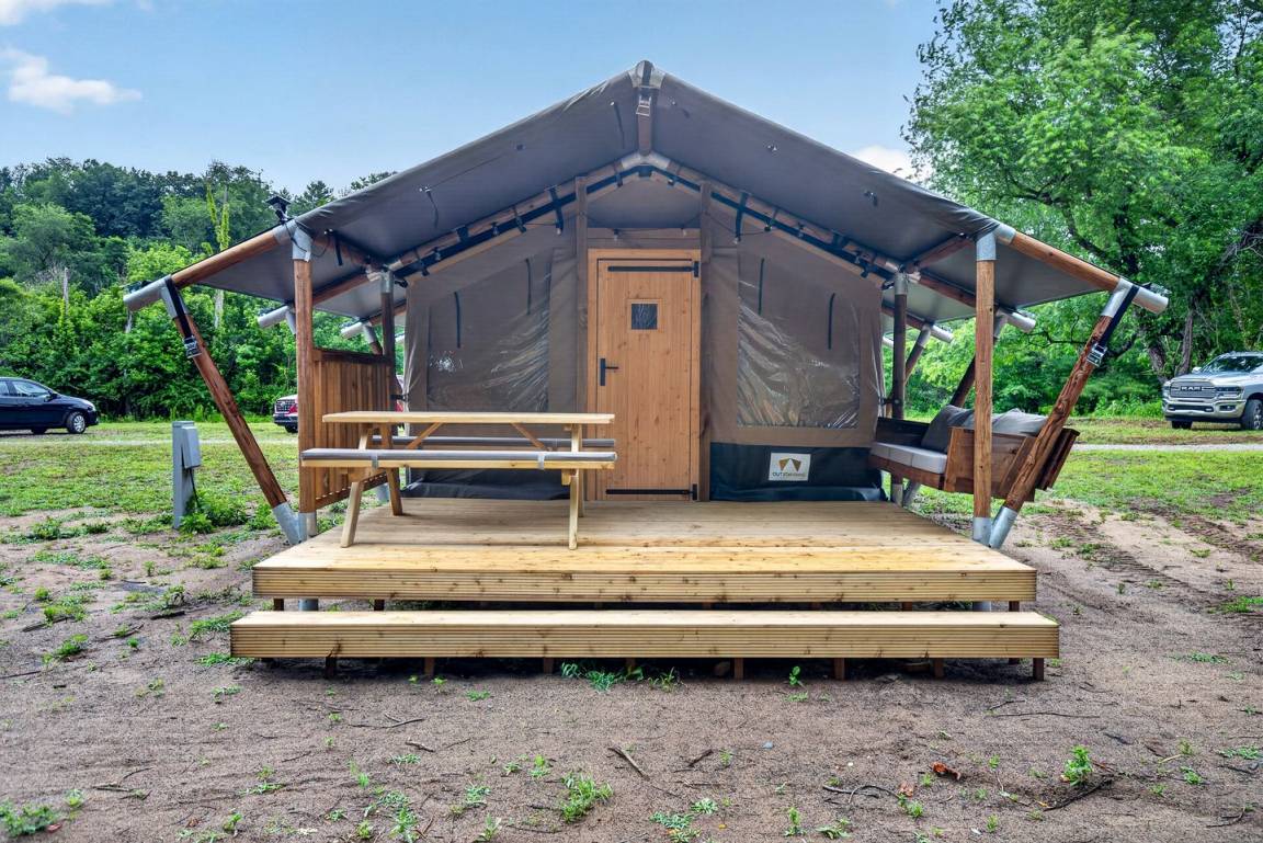 Camping-unterkunft ∙ 2 Schlafzimmer ∙ 4 Gäste - Virginia