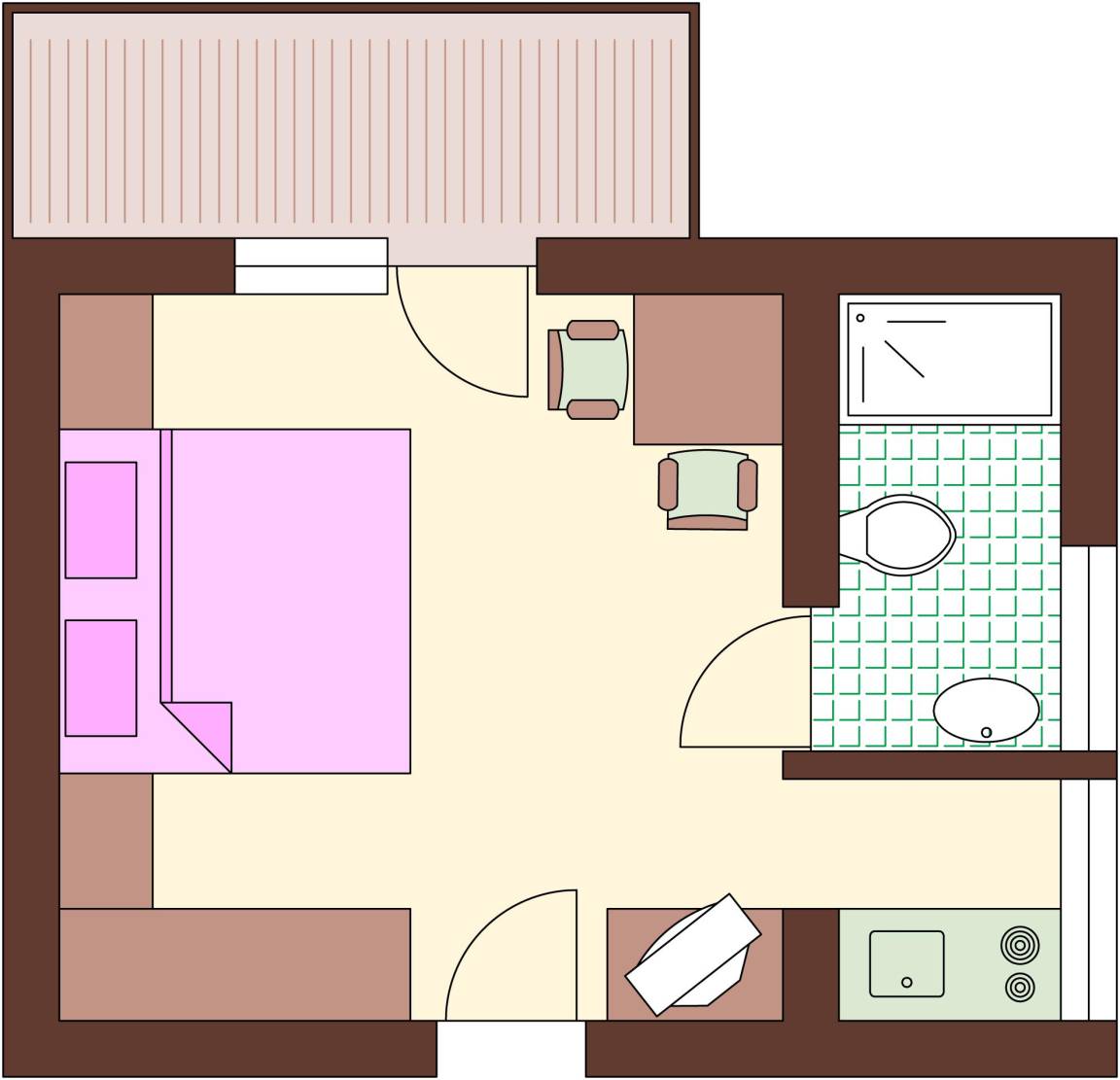 25 M² Huoneisto ∙ 2 Vierasta - Bad Hofgastein
