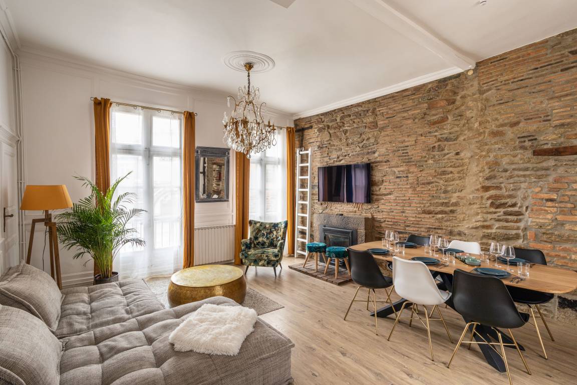 84 M² Appartement ∙ 3 Chambres ∙ 6 Personnes - Saint-Grégoire