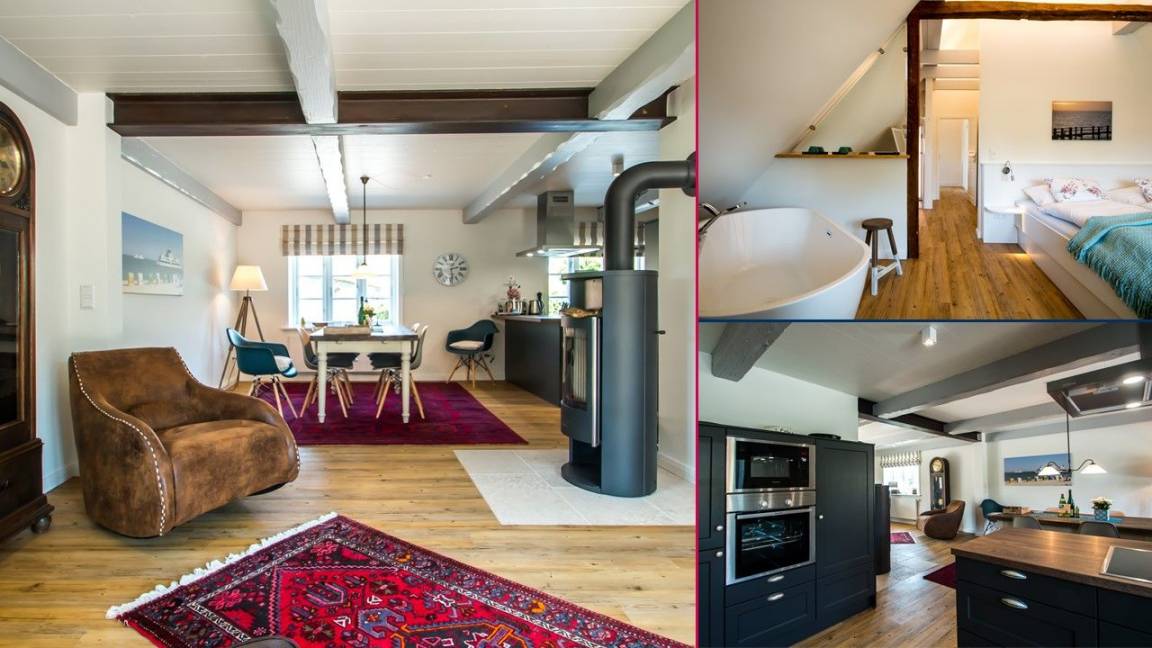 119 M² Ferienhaus ∙ 2 Schlafzimmer ∙ 5 Gäste - Amrum