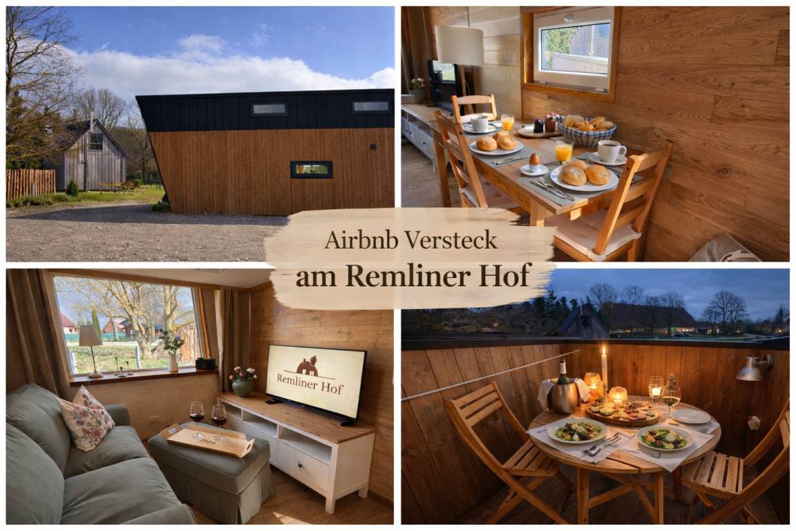 33 M² Ferienhaus ∙ 1 Schlafzimmer ∙ 2 Gäste - Mecklenburgische Seenplatte