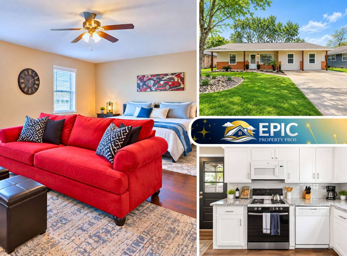 Apartamento ∙ 4 Habitaciones ∙ 9 Huéspedes - Pasadena, TX