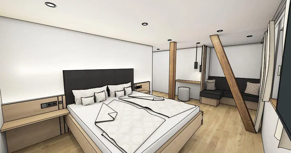 35 M² Hotel ∙ 1 Bedroom ∙ 2 Guests - Immenstadt