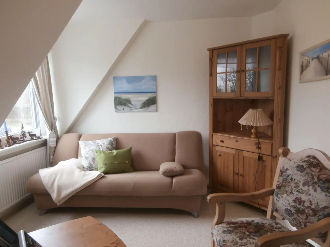 45 M² Ferienwohnung ∙ 1 Schlafzimmer ∙ 2 Gäste - Norddorf