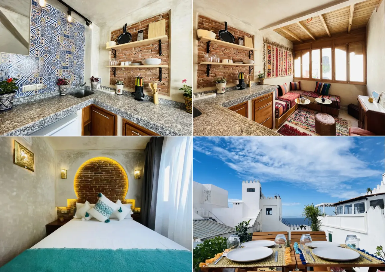 36 M² Maison De Vacances ∙ 2 Chambres ∙ 4 Personnes - Tanger