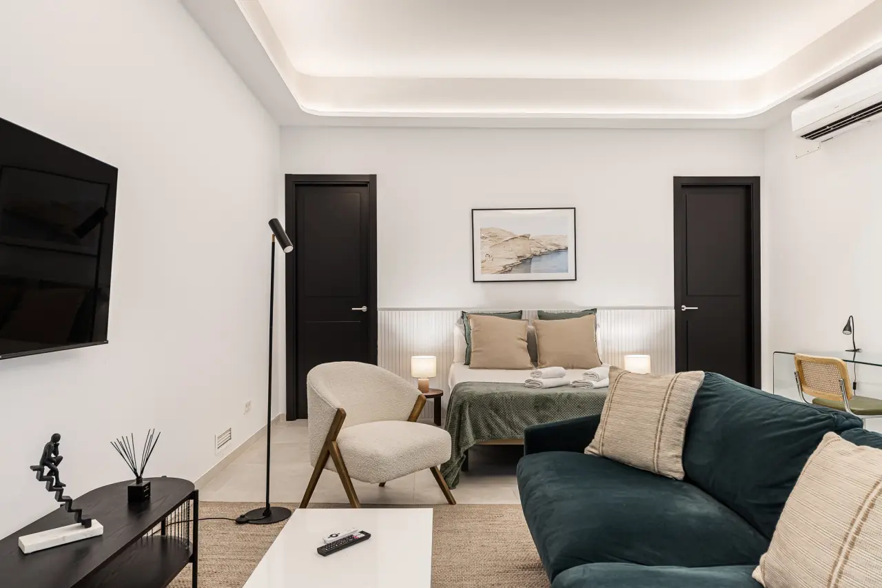 50 M² Apartamento ∙ 1 Habitación ∙ 2 Huéspedes - Chamartín