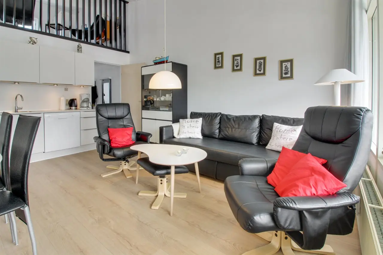 75 M² Ferienwohnung ∙ 1 Schlafzimmer ∙ 6 Gäste - Ringkøbing