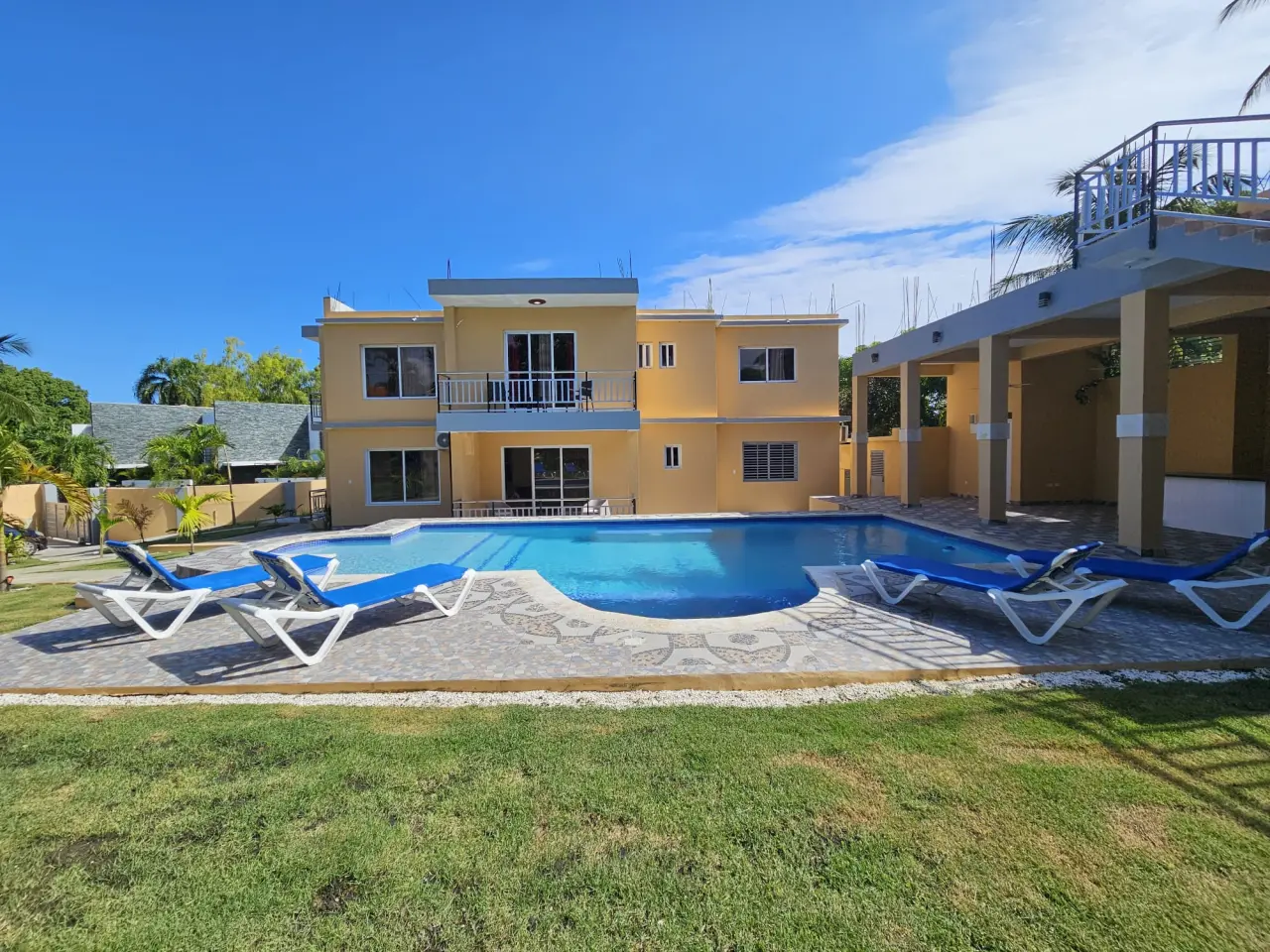 112 M² Villa ∙ 4 Habitaciones ∙ 8 Huéspedes - Sosúa
