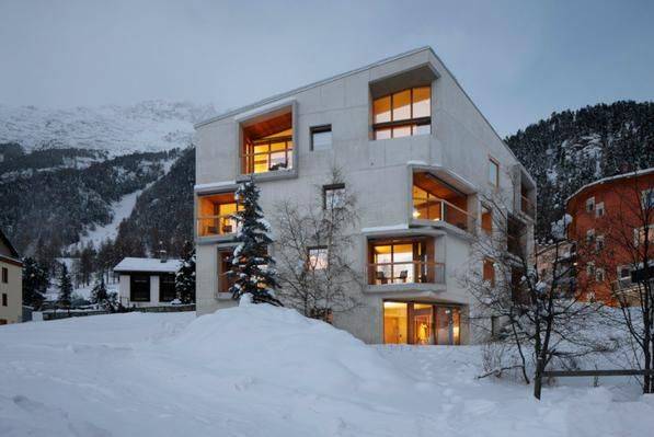 91 M² Ferienwohnung ∙ 3 Schlafzimmer ∙ 6 Gäste - Pontresina