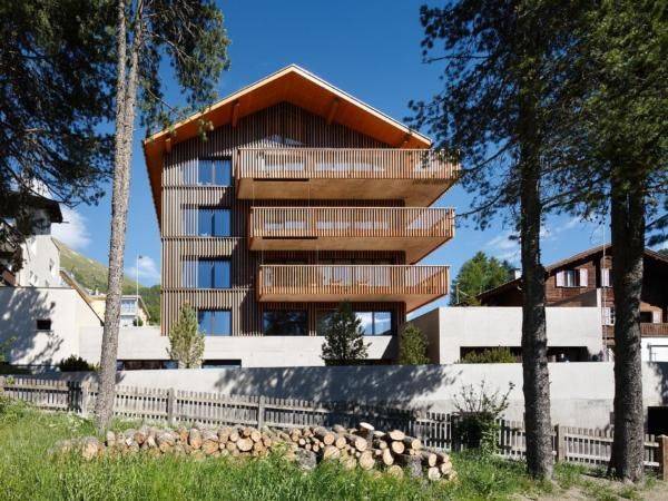 80 M² Appartamento ∙ 1 Camera Da Letto ∙ 2 Ospiti - Pontresina