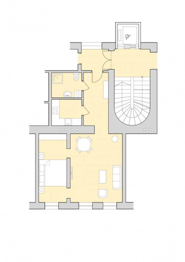 55 M² Apartamento ∙ 1 Quarto ∙ 2 Hóspedes - Viena