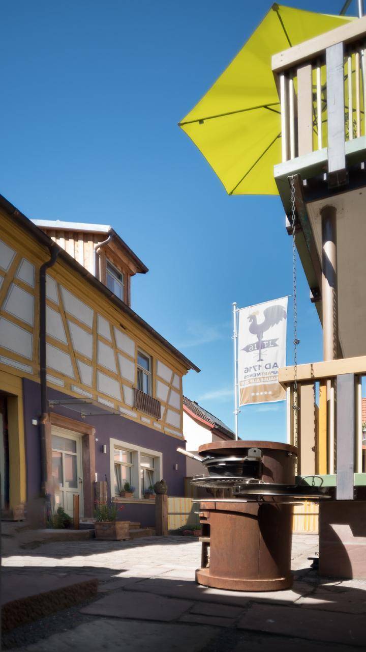 24 M² Ferienwohnung ∙ 1 Schlafzimmer ∙ 2 Gäste - Marktheidenfeld