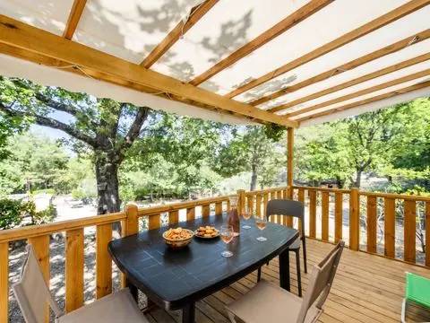 Mobil-home ∙ 1 Chambre ∙ 6 Personnes - Aiguines