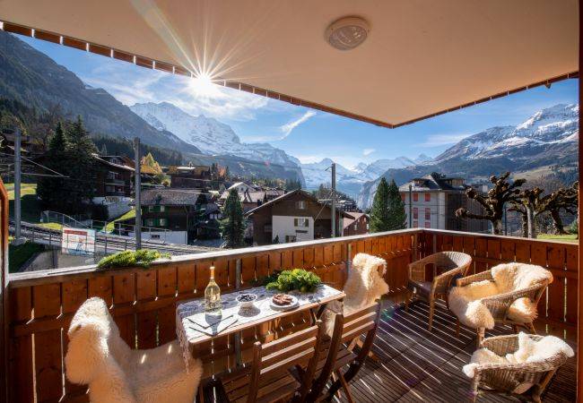 70 M² Apartment ∙ 2 Bedrooms ∙ 4 Guests - Mürren