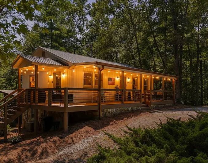 Cabin ∙ 2 Bedrooms ∙ 6 Guests - Ellijay