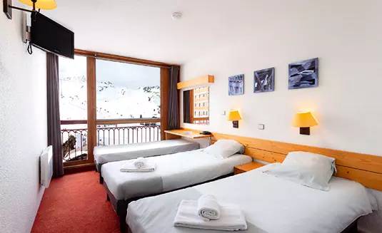 16 M² Hotel ∙ 1 Bedroom ∙ 3 Guests - Tignes