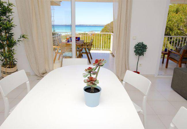 110 M² Ferienwohnung ∙ 3 Schlafzimmer ∙ 6 Gäste - Colònia de Sant Jordi