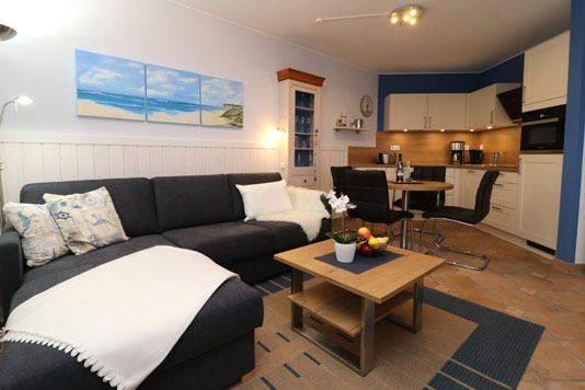 48 M² Ferienwohnung ∙ 1 Schlafzimmer ∙ 2 Gäste - Wustrow
