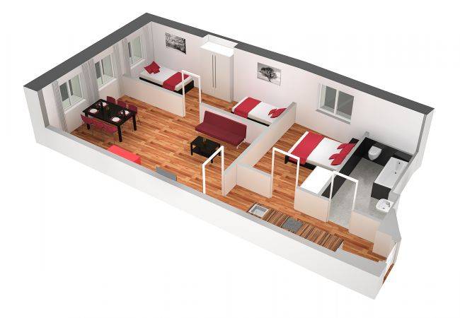 71 M² Apartment ∙ 2 Bedrooms ∙ 6 Guests - Lucerne