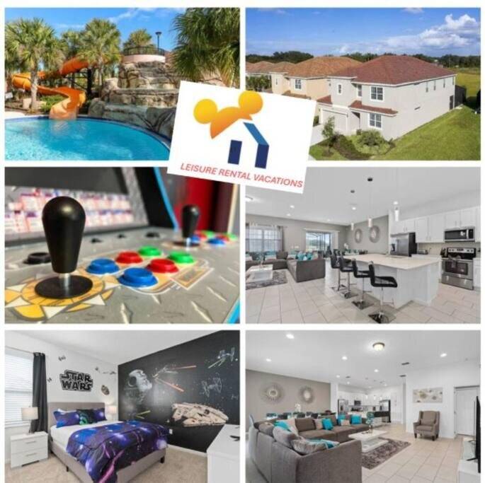 483 M² Villa ∙ 12 Bedrooms ∙ 26 Guests - Davenport, FL