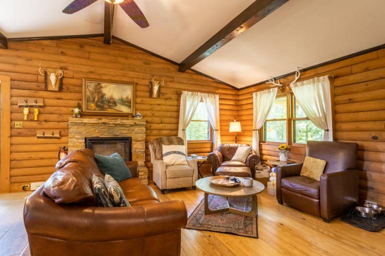 Cozy Cabin with Hot Tub and Fire Pit