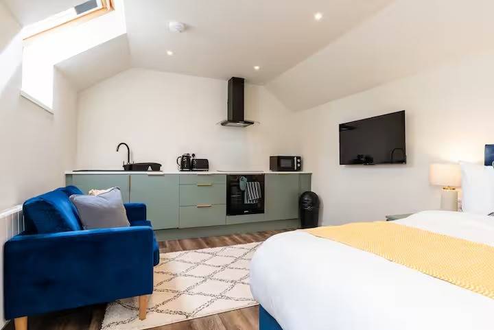 50 M² Studio Flat ∙ 1 Bedroom ∙ 2 Guests - University of Leicester