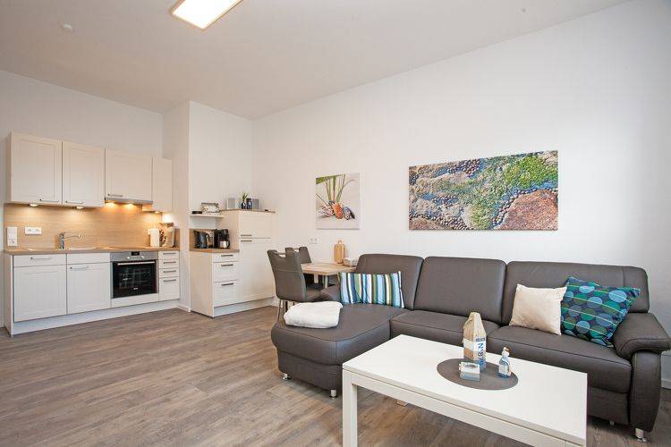 47 M² Ferienwohnung ∙ 1 Schlafzimmer ∙ 2 Gäste - Borkum