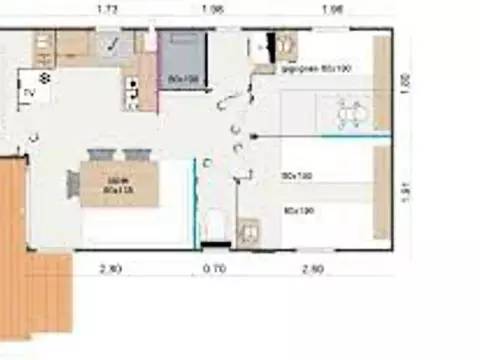 Casa Mobile ∙ 1 Camera Da Letto ∙ 6 Ospiti - Barcelonnette