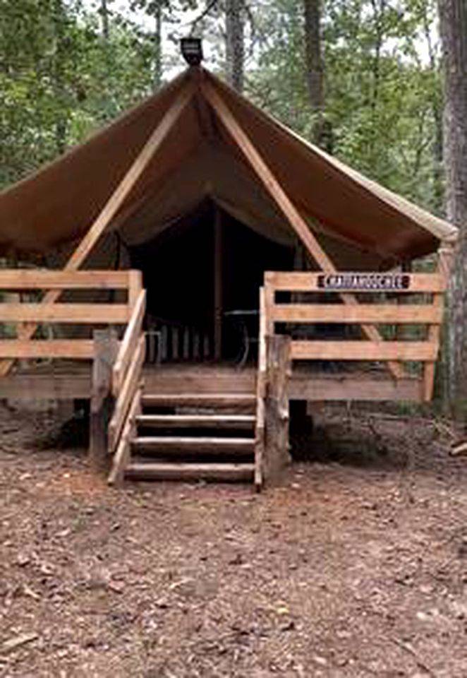 Camping-unterkunft ∙ 1 Schlafzimmer ∙ 2 Gäste - Suches, GA