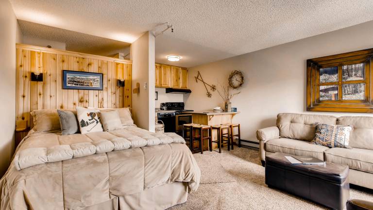 Riverwalk Studio in Downtown Breck! Steps to Main Street & Incredible Views