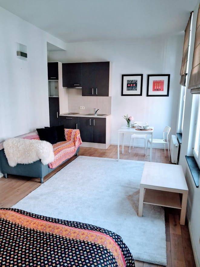 35 M² Apartamento ∙ 1 Habitación ∙ 2 Huéspedes - Ixelles