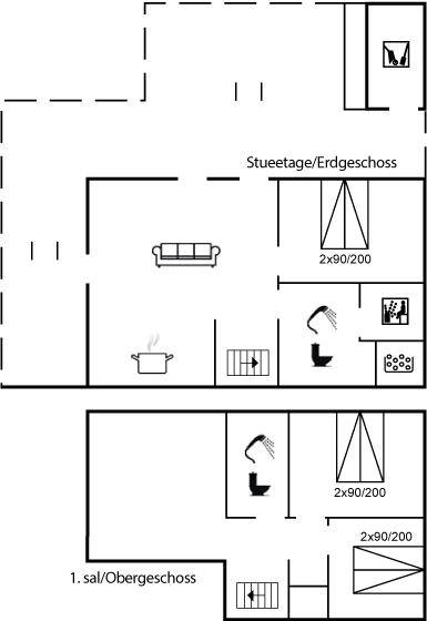 120 M² Ferienhaus ∙ 3 Schlafzimmer ∙ 6 Gäste - Rømø