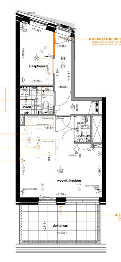 44 平方米 公寓 ∙ 1 Bedroom ∙ 1 Guest - 霍夫多普