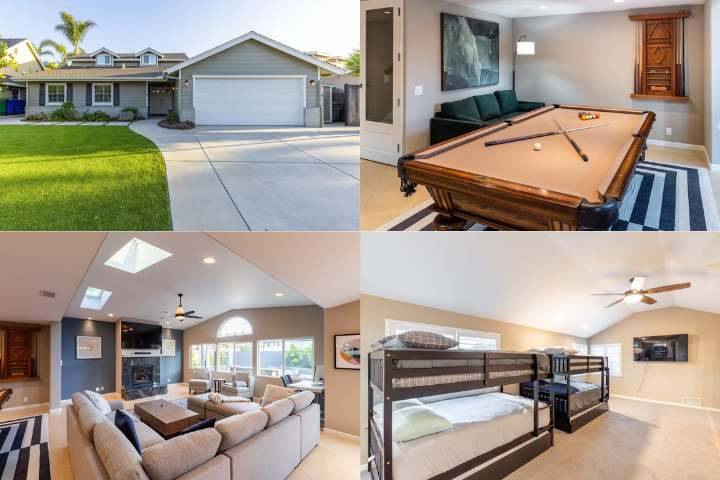 279 M² Casa ∙ 4 Habitaciones ∙ 10 Huéspedes - Oceanside, CA