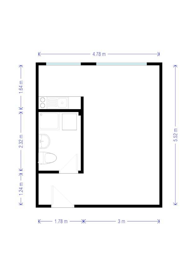 27 M² Ferienwohnung ∙ 1 Schlafzimmer ∙ 1 Gast - Wesseling
