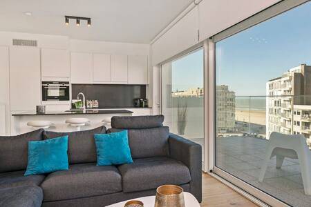 115 M² Ferienwohnung ∙ 3 Schlafzimmer ∙ 6 Gäste - Ostende