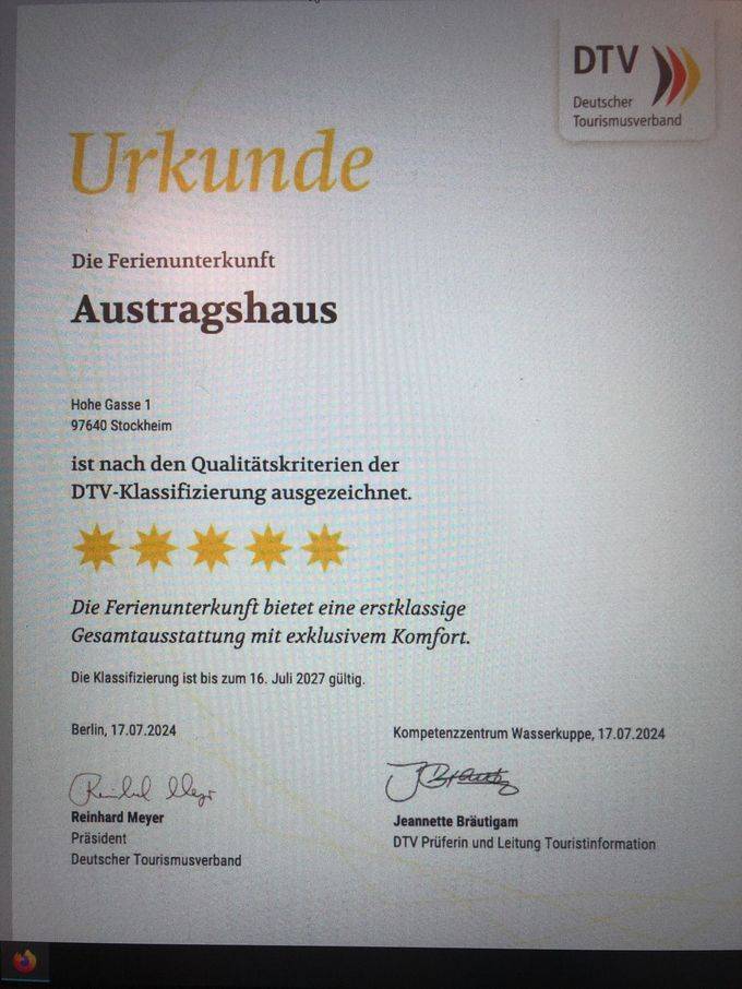Ferienhaus ∙ 2 Schlafzimmer ∙ 4 Gäste - Fladungen