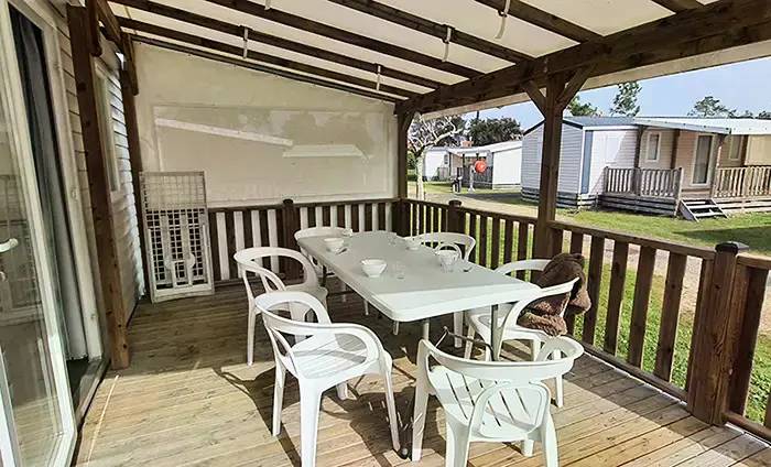 28 M² Mobil-home ∙ 3 Chambres ∙ 6 Personnes - Pays basque français