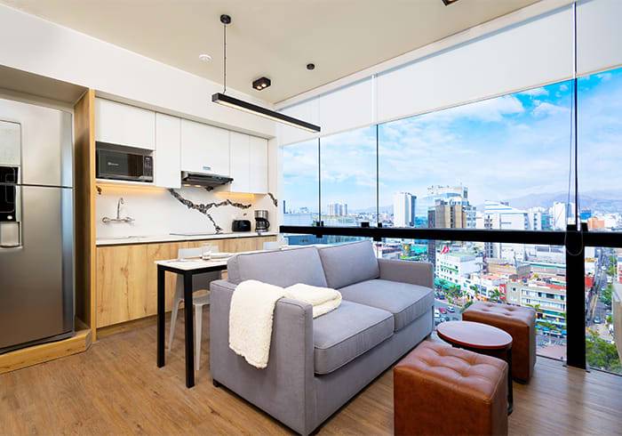 40 M² Apartamento ∙ 1 Quarto ∙ 2 Hóspedes - Callao