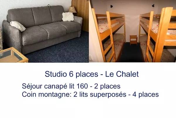 36 M² Studio ∙ 1 Chambre ∙ 6 Personnes - Lac de Migouélou