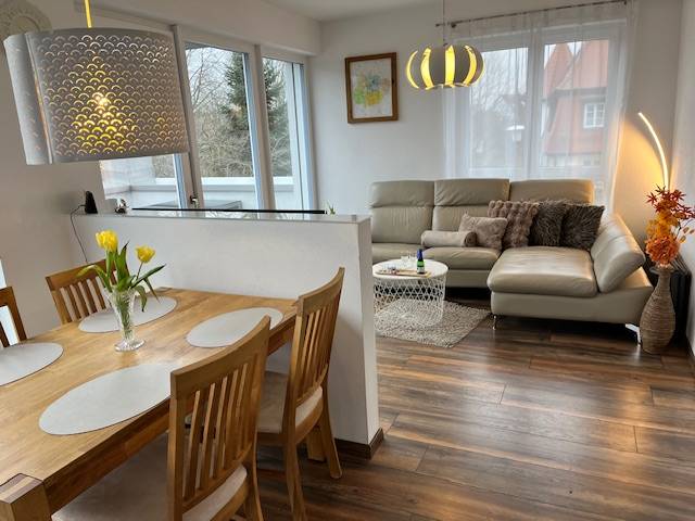 57 M² Ferienwohnung ∙ 2 Schlafzimmer ∙ 3 Gäste - Gunzenhausen