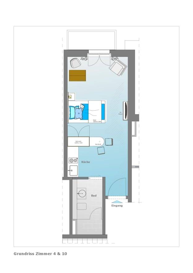 27 M² Apartment ∙ 1 Guest - Munich