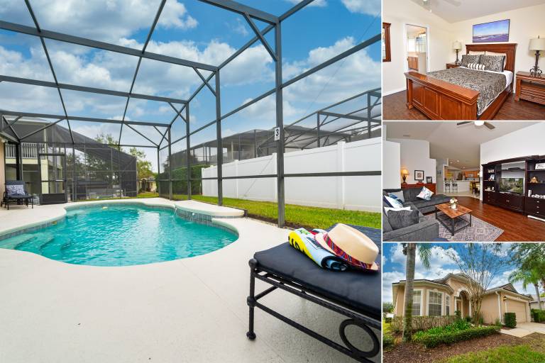 Beautiful Pool Home in Gated Community Close to Disney