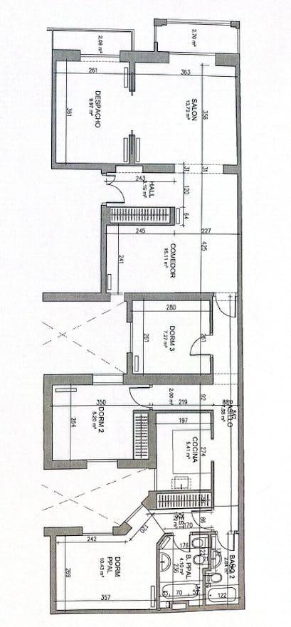 125 M² Apartment ∙ 3 Bedrooms ∙ 6 Guests - Madrid